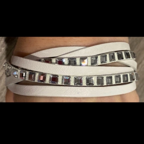 Swarovski | Jewelry | Swarovski Wrap Around Bracelet | Poshmark